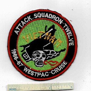 Vietnam War ATTACK SQUADRON 12 1966 1967 Westpac Cruise VA-12 Us Navy ...