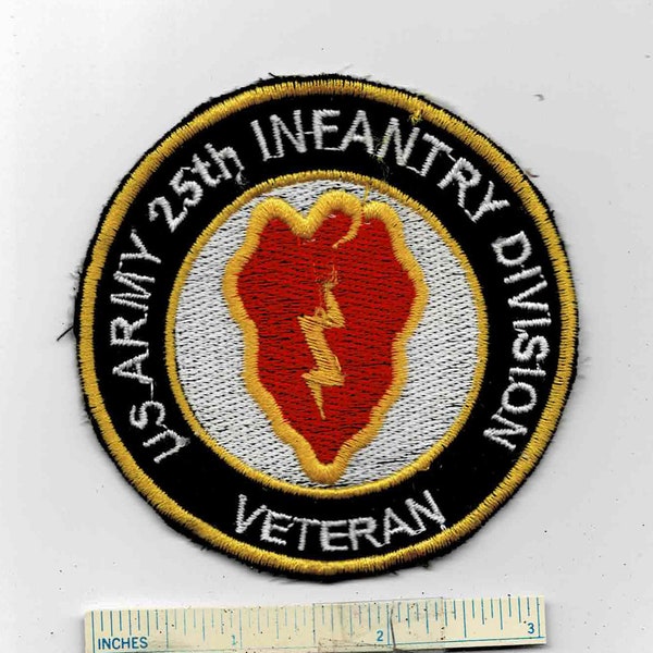 25th Infantry Patch - Etsy