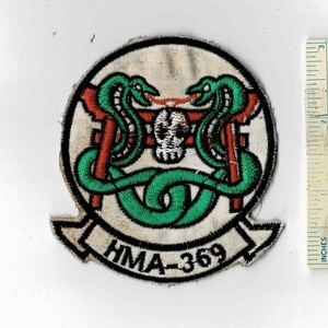 Vietnam War USMC HMA-369 Helicopter Attack Squadron Us Marine Corps ...