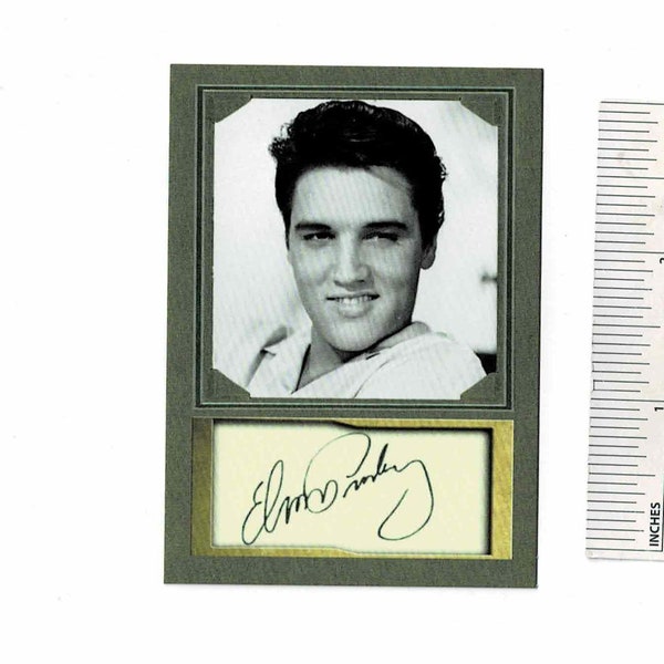Elvis Presley Autograph - Etsy