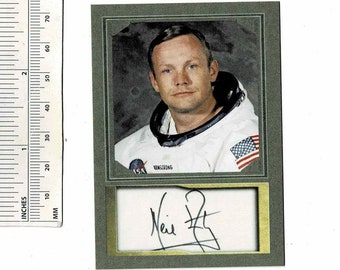 Neil Armstrong Autograph - Etsy