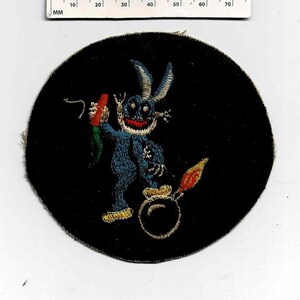 WW2 BOMB BUNNY Spartans 427th Bomb Squadron Bomber Usaaf Us Army Air ...