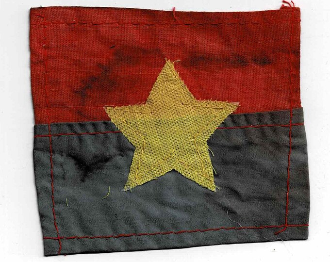 Vietnam War VIET CONG Flag Shoulder Patch North Nva Vc Nam Nlf National ...