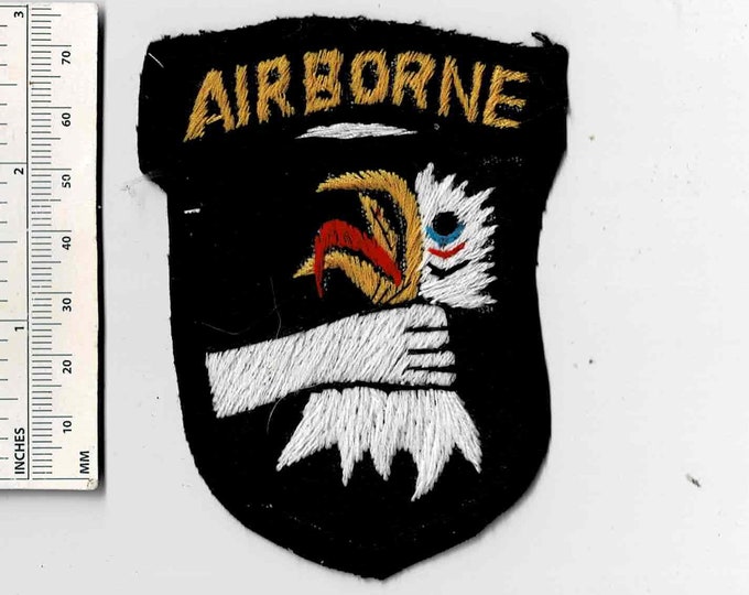 Vietnam War HELLS ANGELS 489th Airborne Us Army Paratrooper Shoulder ...