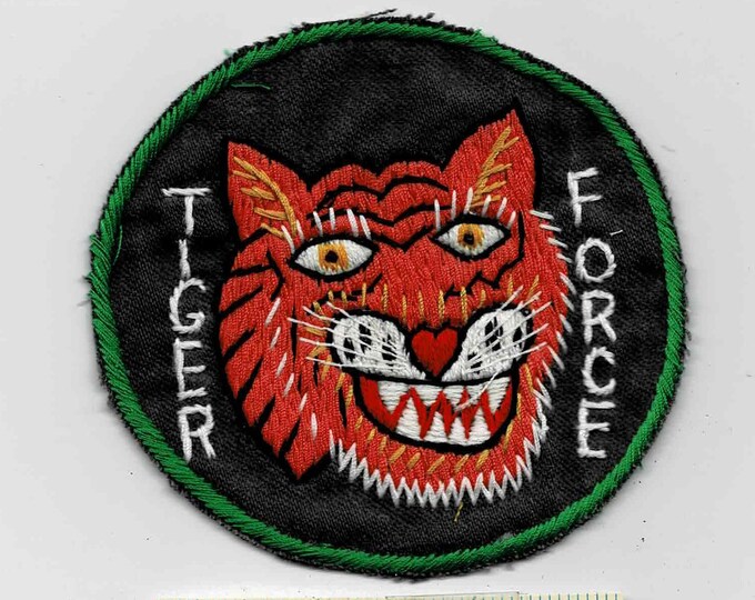 Large Vietnam War TIGER FORCE 101st / 327th Airborne US Army Shoulder ...