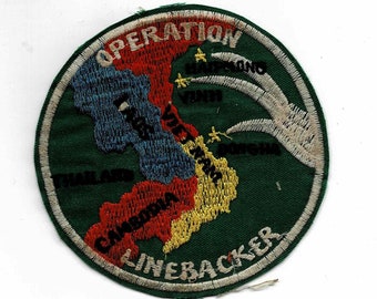 Operation Linebacker Patch - Etsy