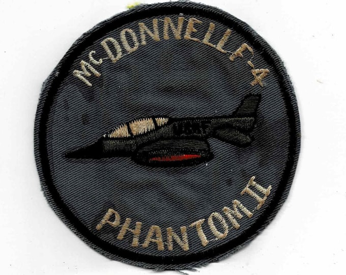 T Large Vietnam War PHANTOM II F-4 Mcdonnell Jet Us Navy F4 Shoulder ...