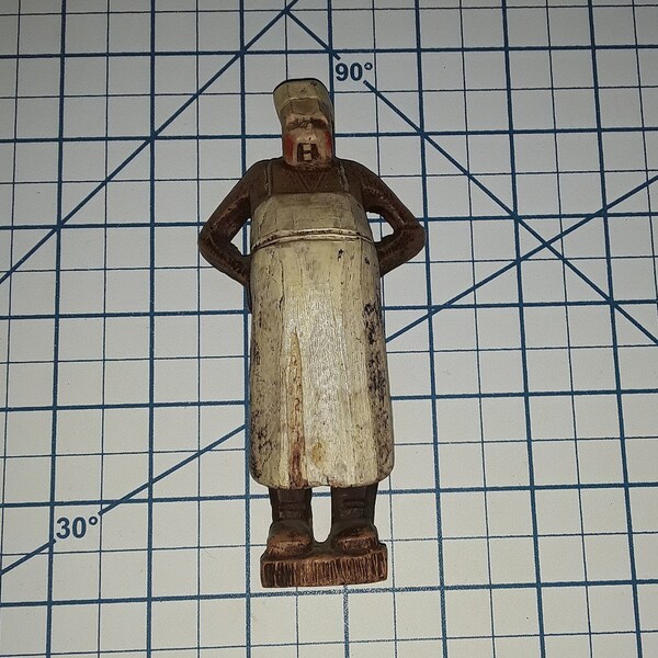 Vintage Chef Statue - Etsy
