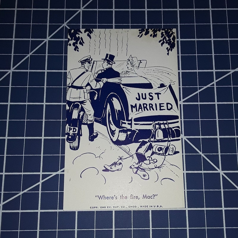 Risque Postcards - Etsy