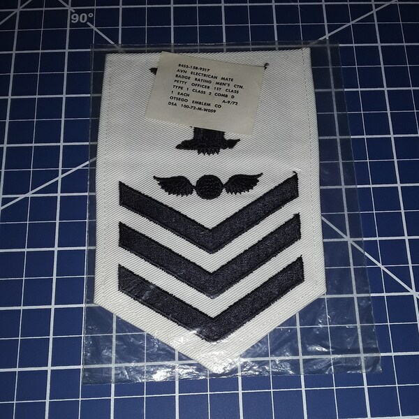 Us Navy Rank Patch - Etsy