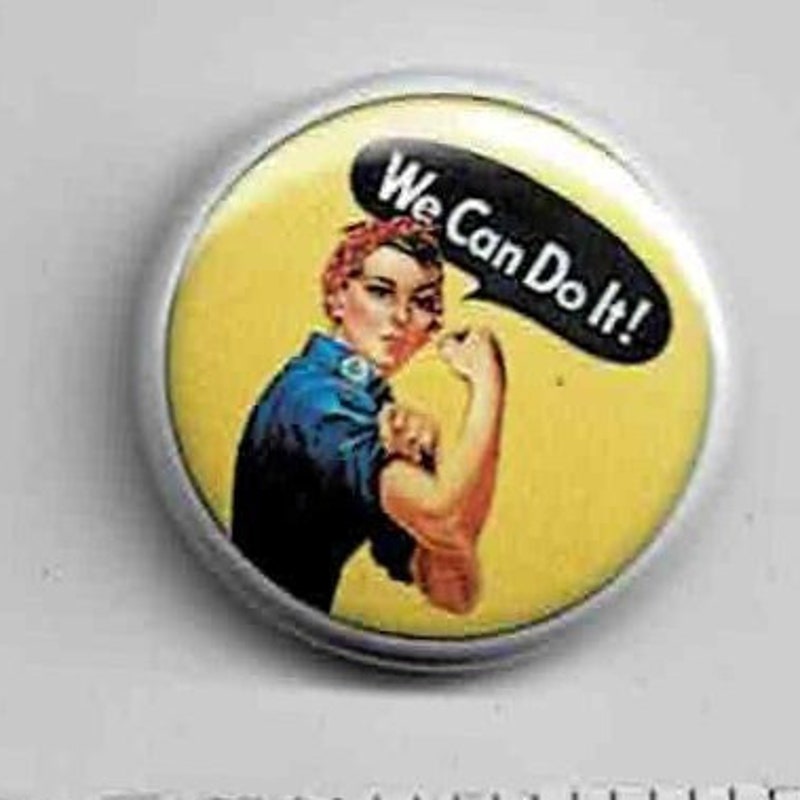 Rosie the Riveter Pin - Etsy