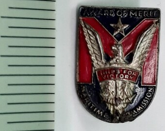 Wwii Victory Pin - Etsy