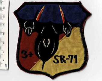 Vietnam War SR-71 HABU BLACKBIRD 100 Missions Plane Usaf Us Air Force ...