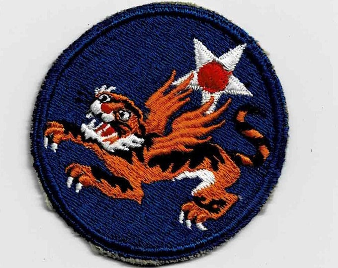 WW2 FLYING TIGERS 14th Usaaf Us Air Force Jacket Shoulder Patch Cloth ...