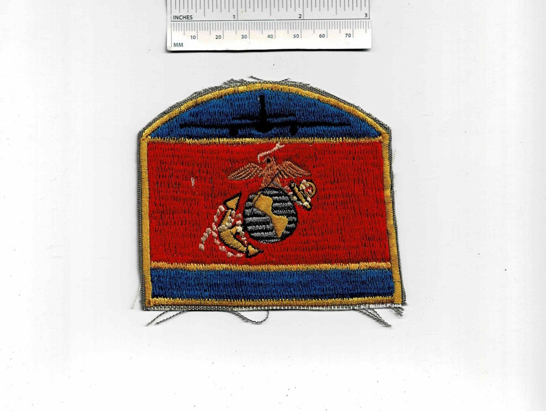 US MARINE CORPS Flag Usmc Shoulder Patch Cloth Quilt Military - Etsy