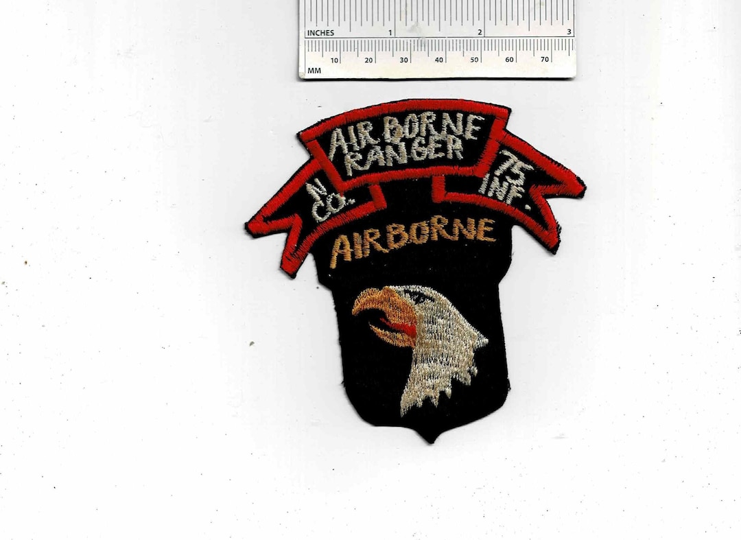 Vietnam War RANGER 101st AIRBORNE Screaming Eagles N Co. 75th Infantry ...