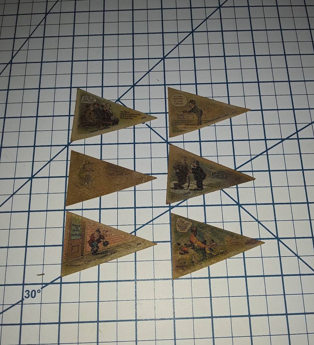 Rare Lot of 6 Diff C1912 COMIC STRIP CARTOONS Leather Cigarettes ...