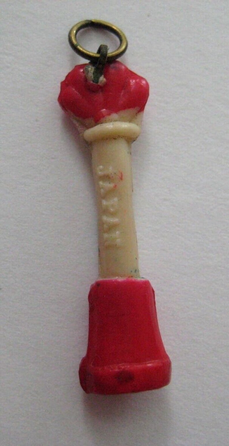 1940s Celluloid Shell Gas Pump CRACKER JACK TOY Charm Vintage - Etsy