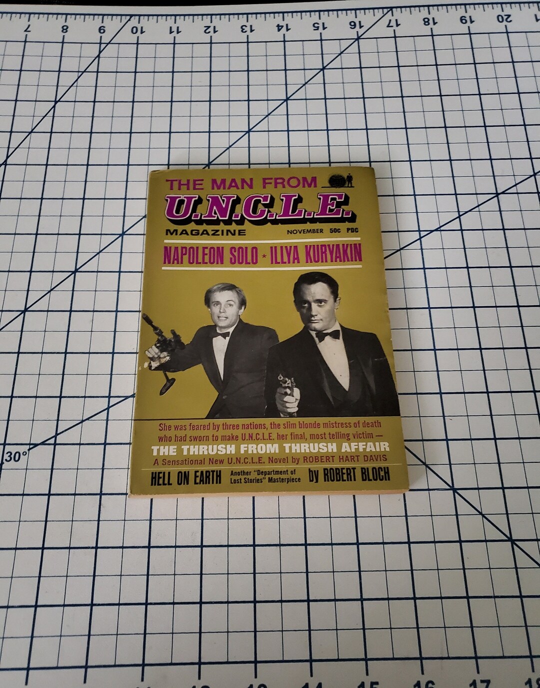 The Man From U.N.C.L.E. MAGAZINE Vol. 2, Number 4, Nov. 1966 Uncle ...