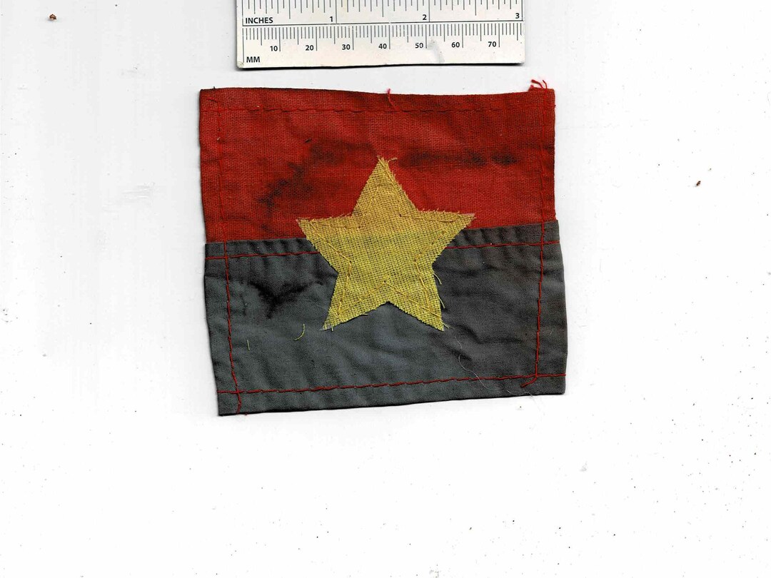 Vietnam War VIET CONG Flag Shoulder Patch North Nva Vc Nam Nlf National ...