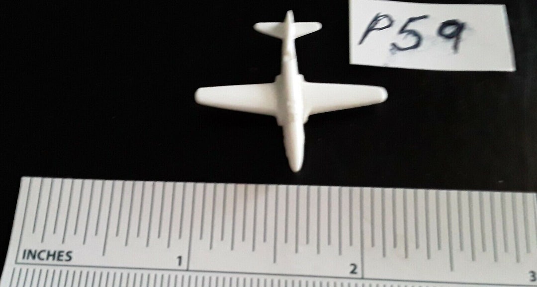 NOS 1946 WW2 P-59 Bell Airacomet Fighter - KIX Cereal Military Planes ...