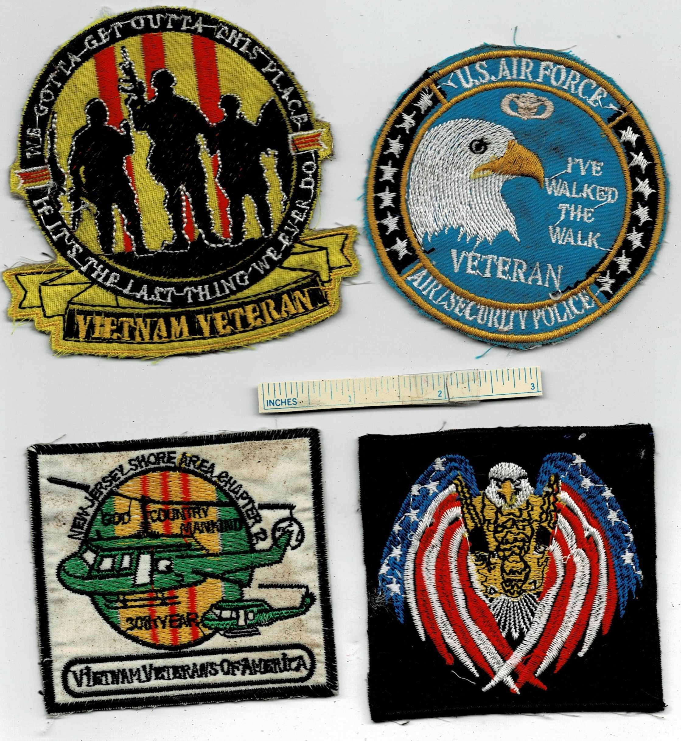Clothing & Wearables Craft Supplies & Tools Vietnam War Lot of 5 Diff ...