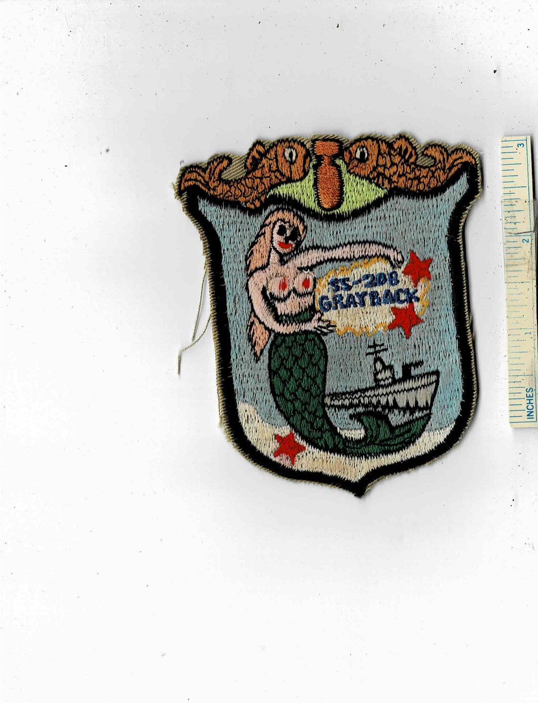 WW2 Submarine USS GRAYBACK SS-208 Wwii Sub Boat Us Navy Shoulder Patch ...