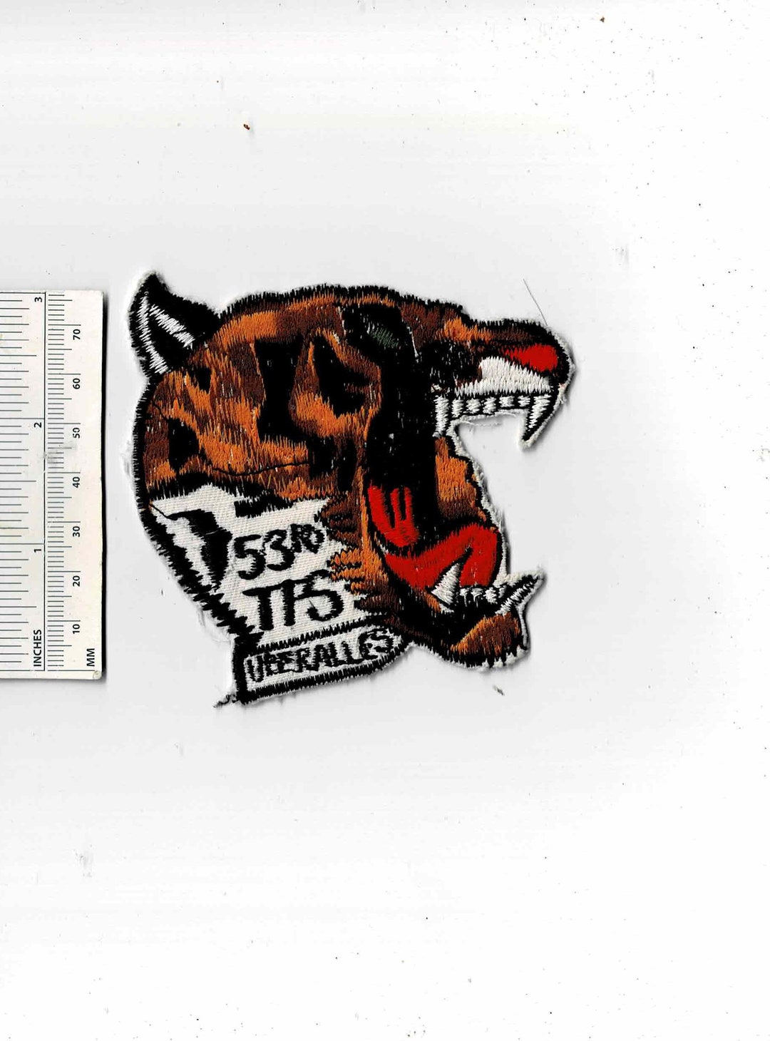 1960s TIGERS 53rd Tfs Tactical Fighter Squadron Usaf Shoulder Patch US ...
