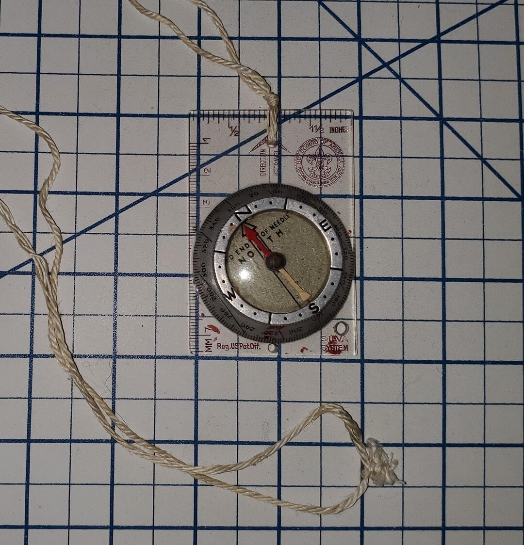 Official BOY SCOUTS of America COMPASS Bsa Vintage Scouting - Etsy