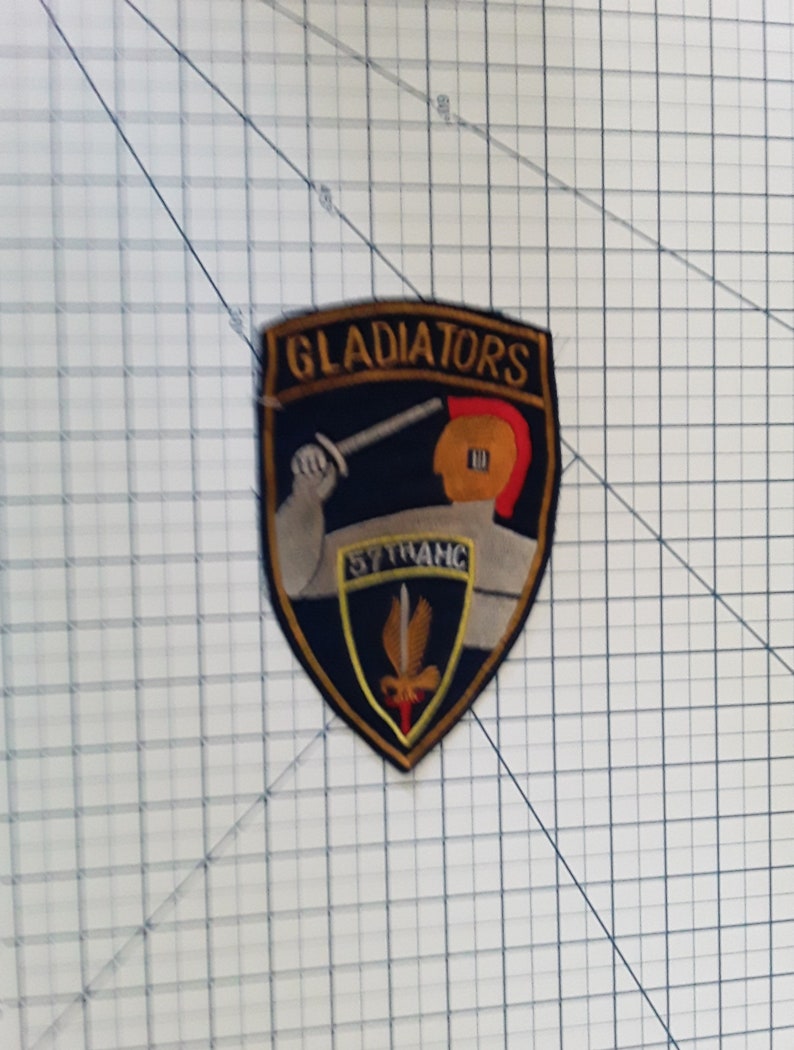 T Huge Vietnam War GLADIATORS 57th AHC Assault Helicopter Co. - Etsy