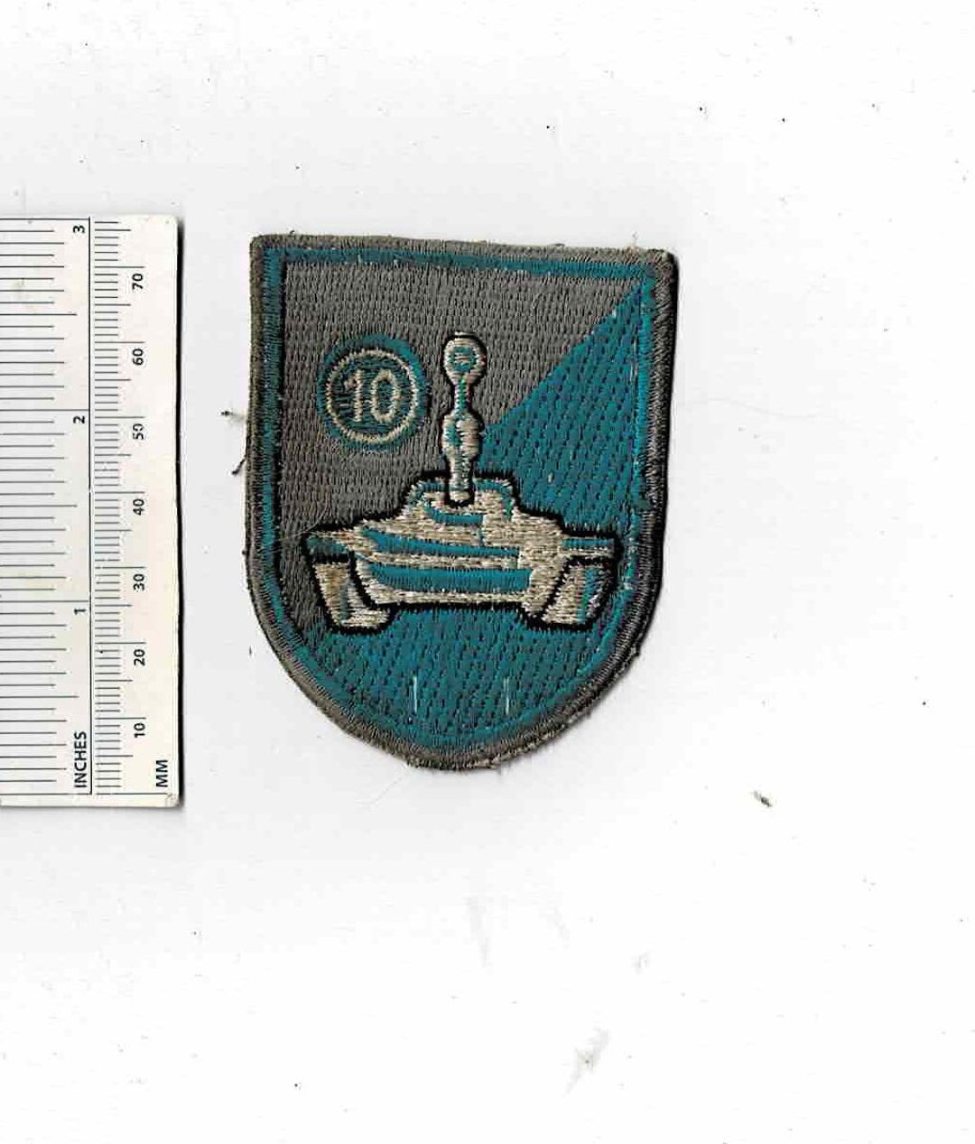 Vietnam War 10th ARMORED TANK Group Division Arvn Shoulder Patch Cloth ...