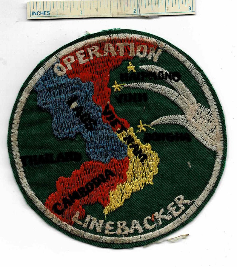 1972 Large Vietnam War OPERATION LINEBACKER Jet Plane Us Navy | Etsy