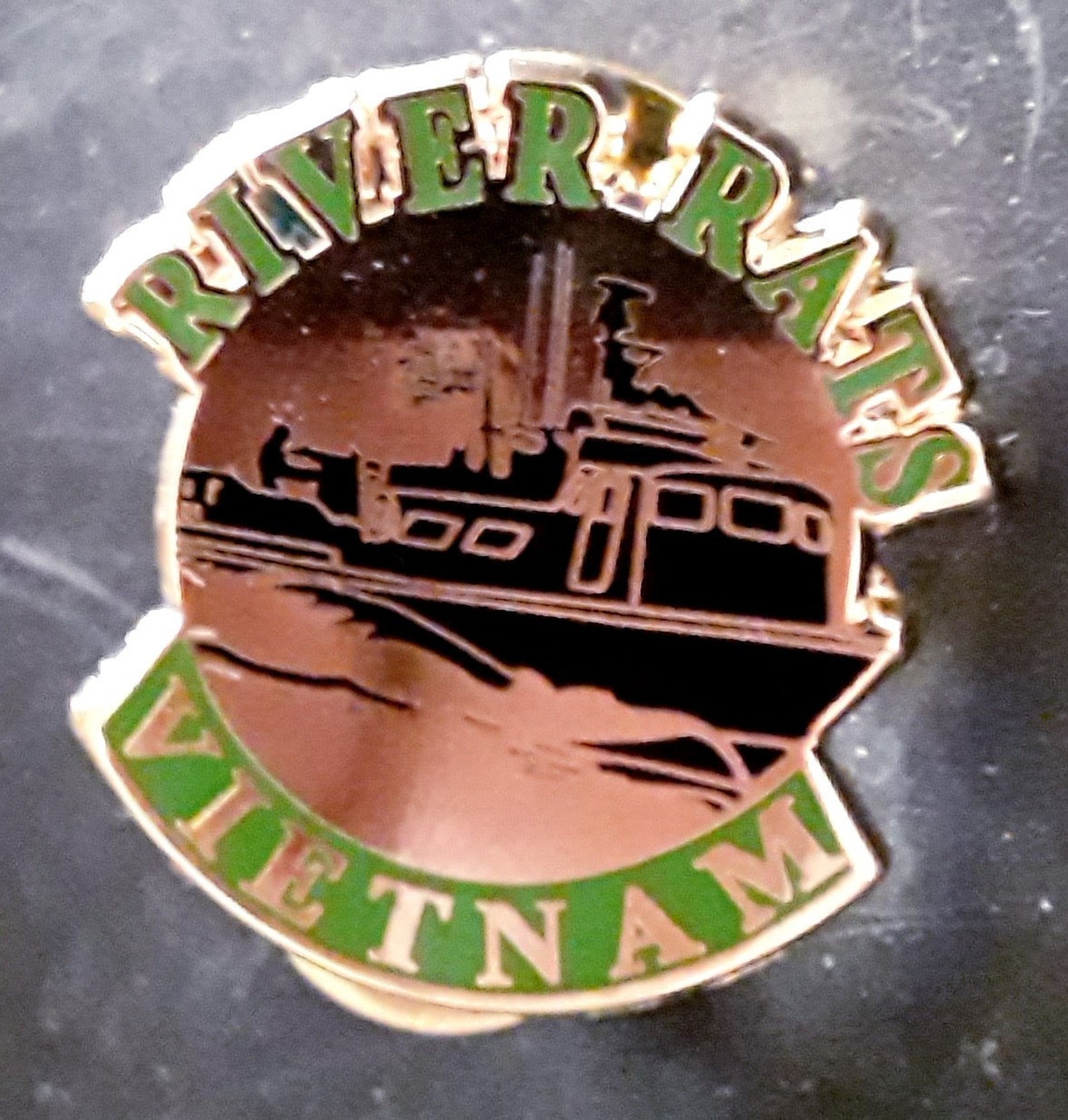 New Vietnam War RIVER RATS PBR Patrol Boat River Gunboat Metal | Etsy