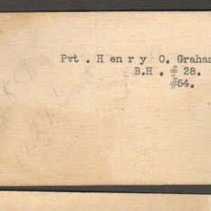 Rare 1919 Orig WW1 Era US Army Named Identification Card & - Etsy