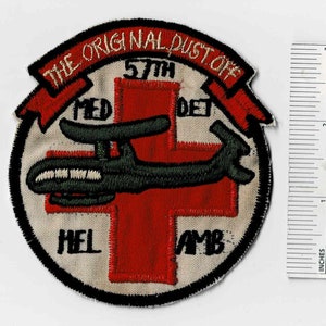 Vietnam War the ORIGINAL DUSTOFF Helicopter Air Ambulance 57th Medical ...