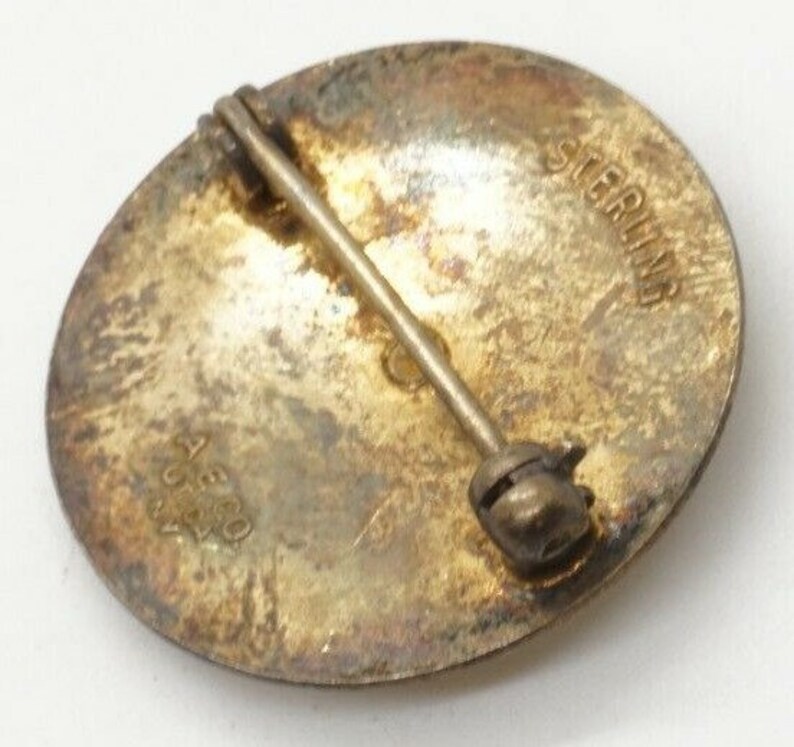 Orig WW2 MERCHANT MARINE Sterling Silver Service Badge Metal - Etsy