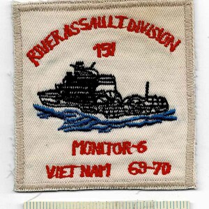 Large Vietnam War PBR 151 Patrol Boat Assault River Section Monitor 6 ...