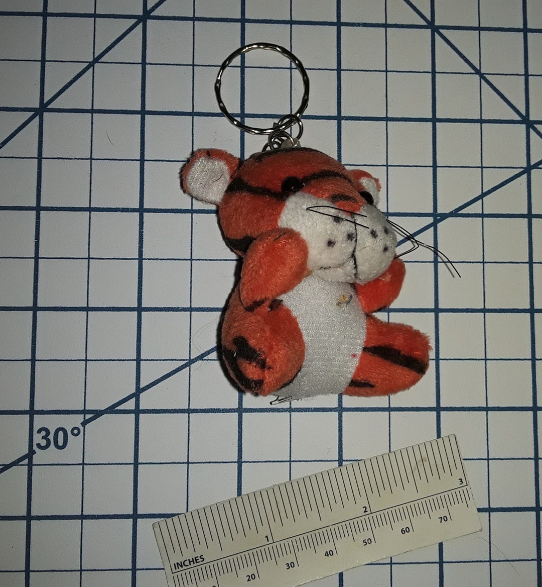 1970s ESSO Gas Plush Toy KEYCHAIN Put A Tiger in Your Tank Station Oil ...
