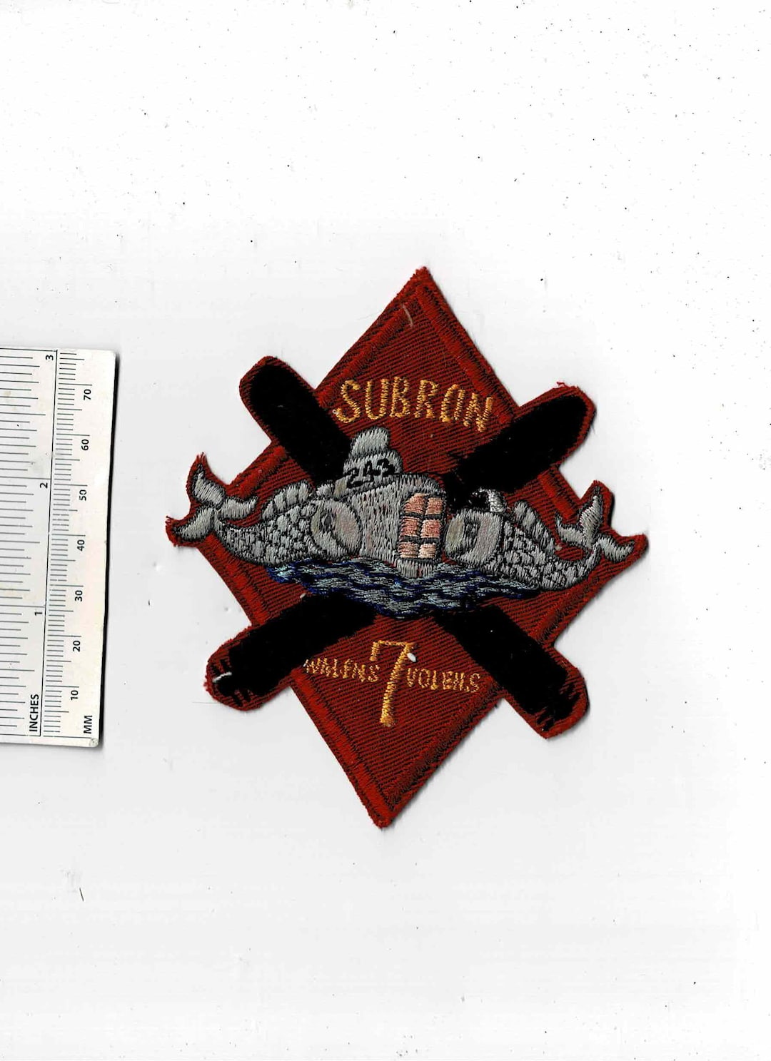 Vietnam War SUBRON 7 Submarine Fleet Pacific Ocean Us Navy Ship Boat ...