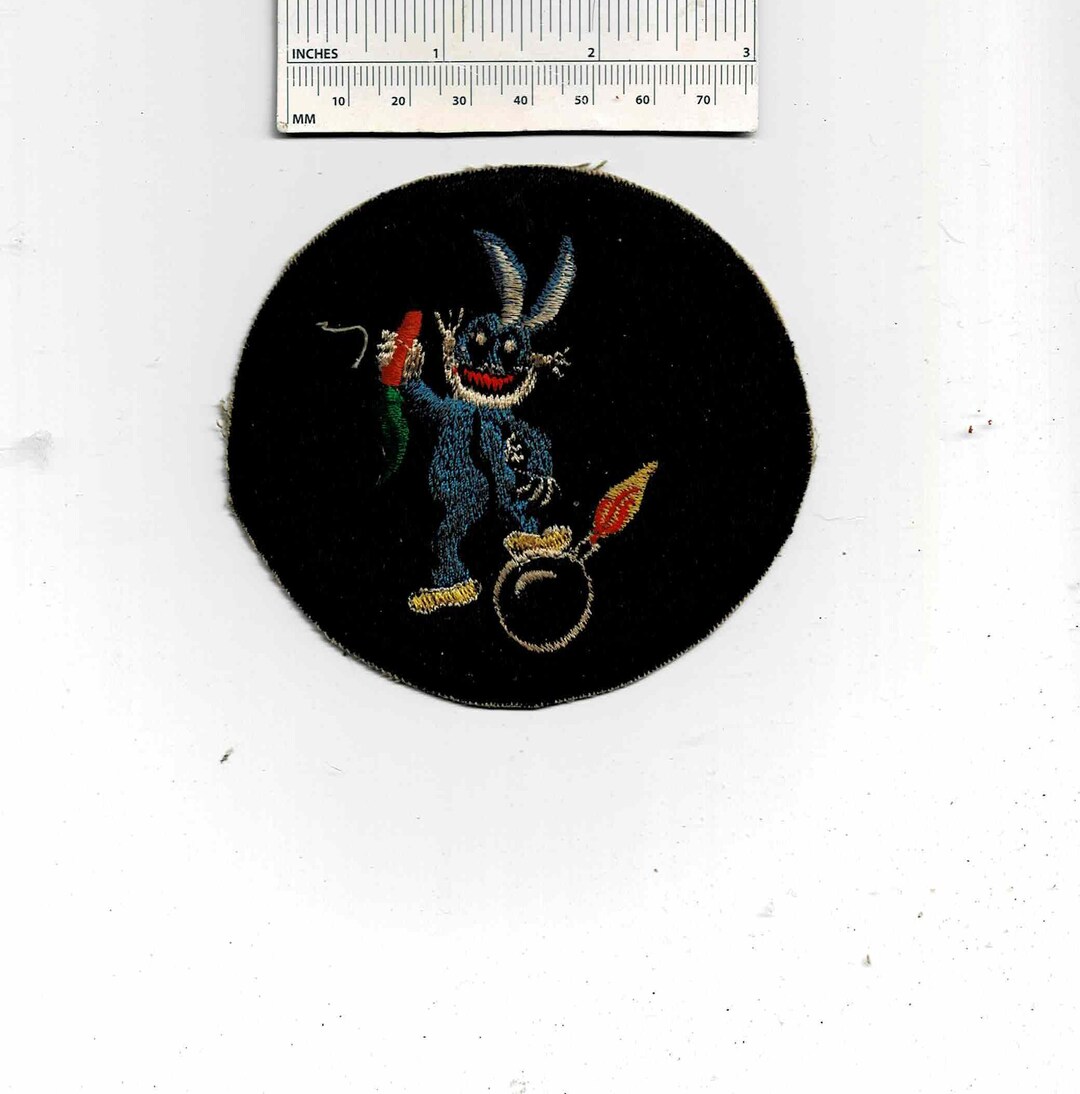 WW2 BOMB BUNNY Spartans 427th Bomb Squadron Bomber Usaaf Us Army Air ...