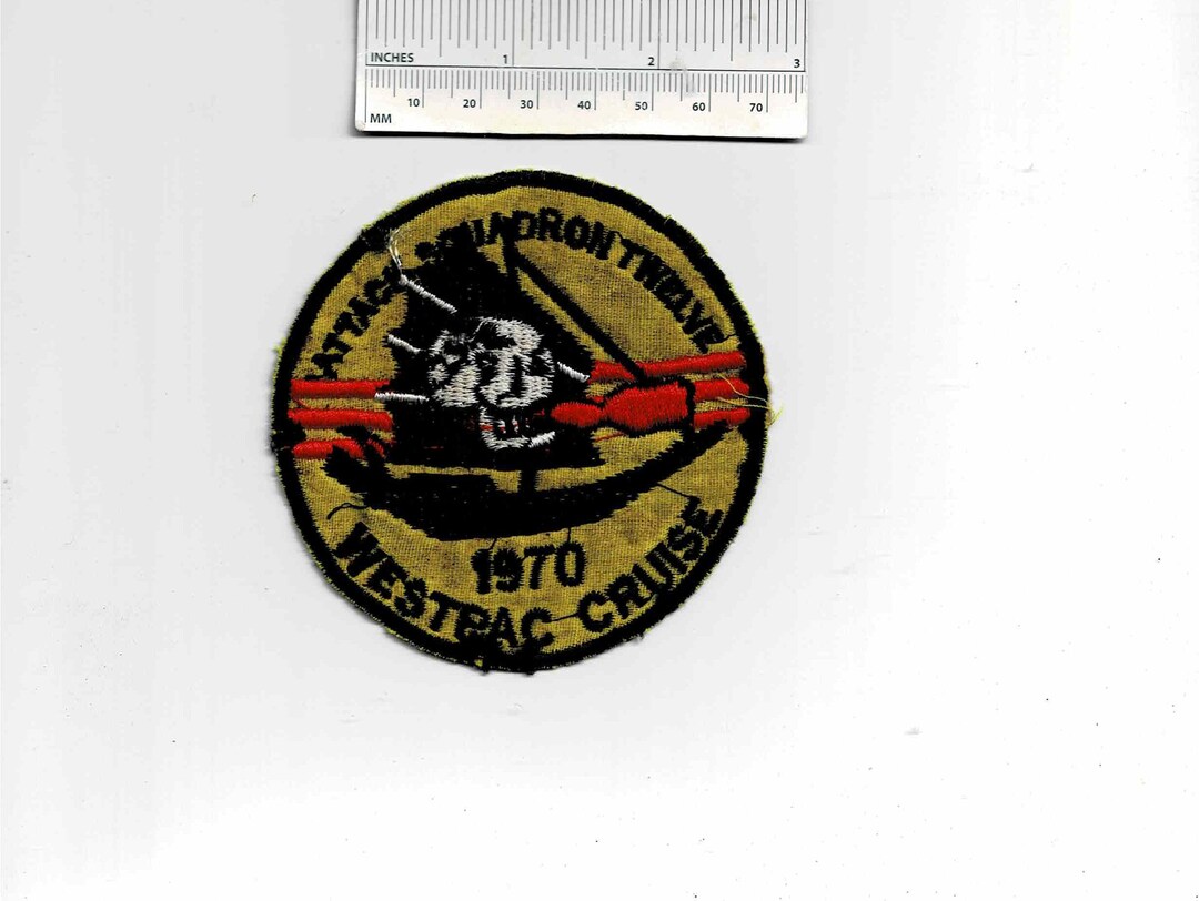 Vietnam War ATTACK SQUADRON 12 Westpac Cruise 1970 Twelve VA-12 Us Navy ...