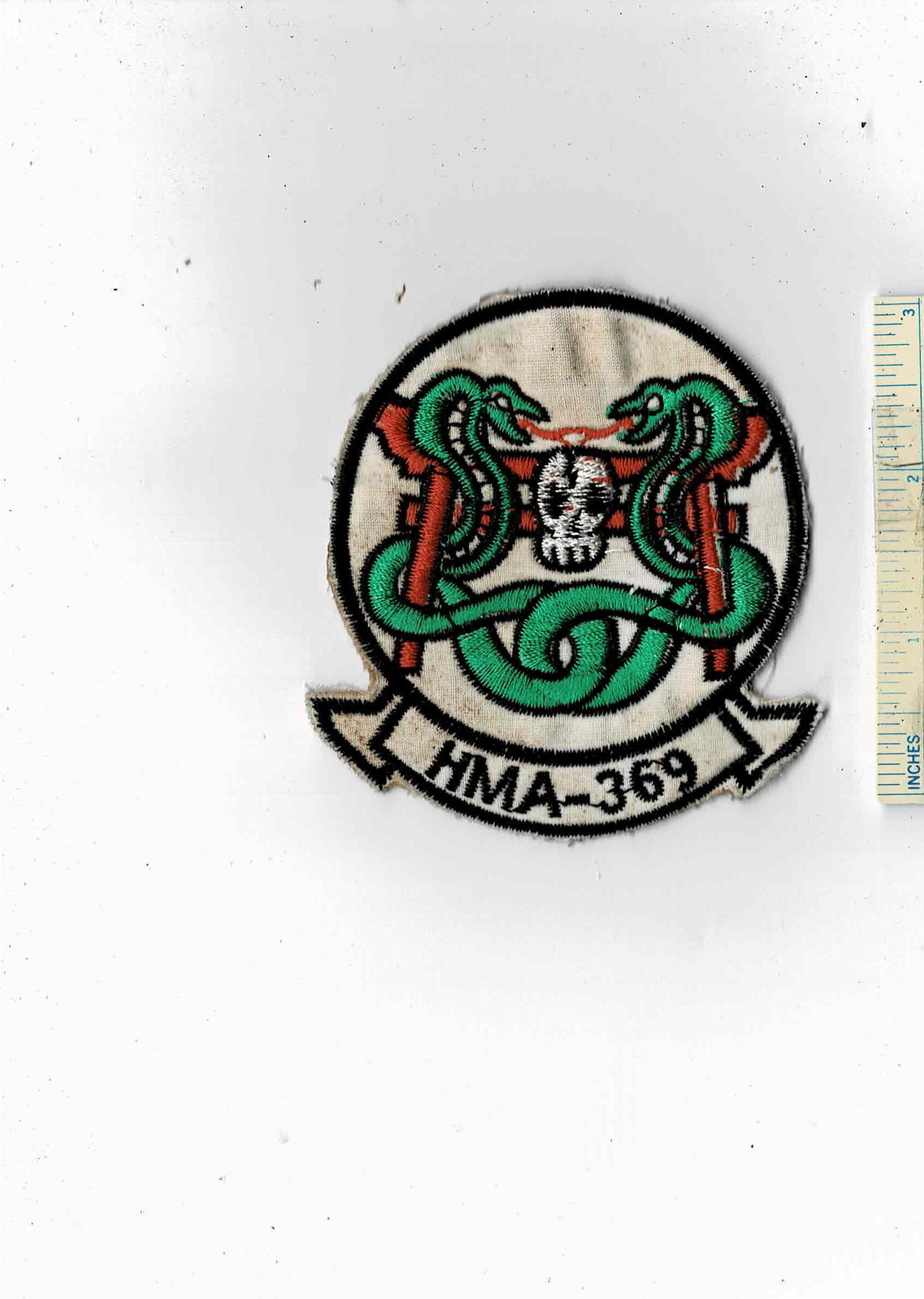 Vietnam War USMC HMA-369 Helicopter Attack Squadron Us Marine - Etsy