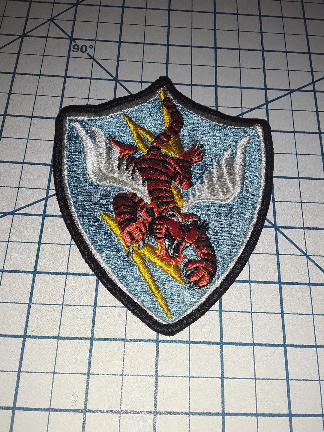 Repro WW2 FLYING TIGERS 14th Usaaf Us Air Force Jacket Shoulder Patch ...