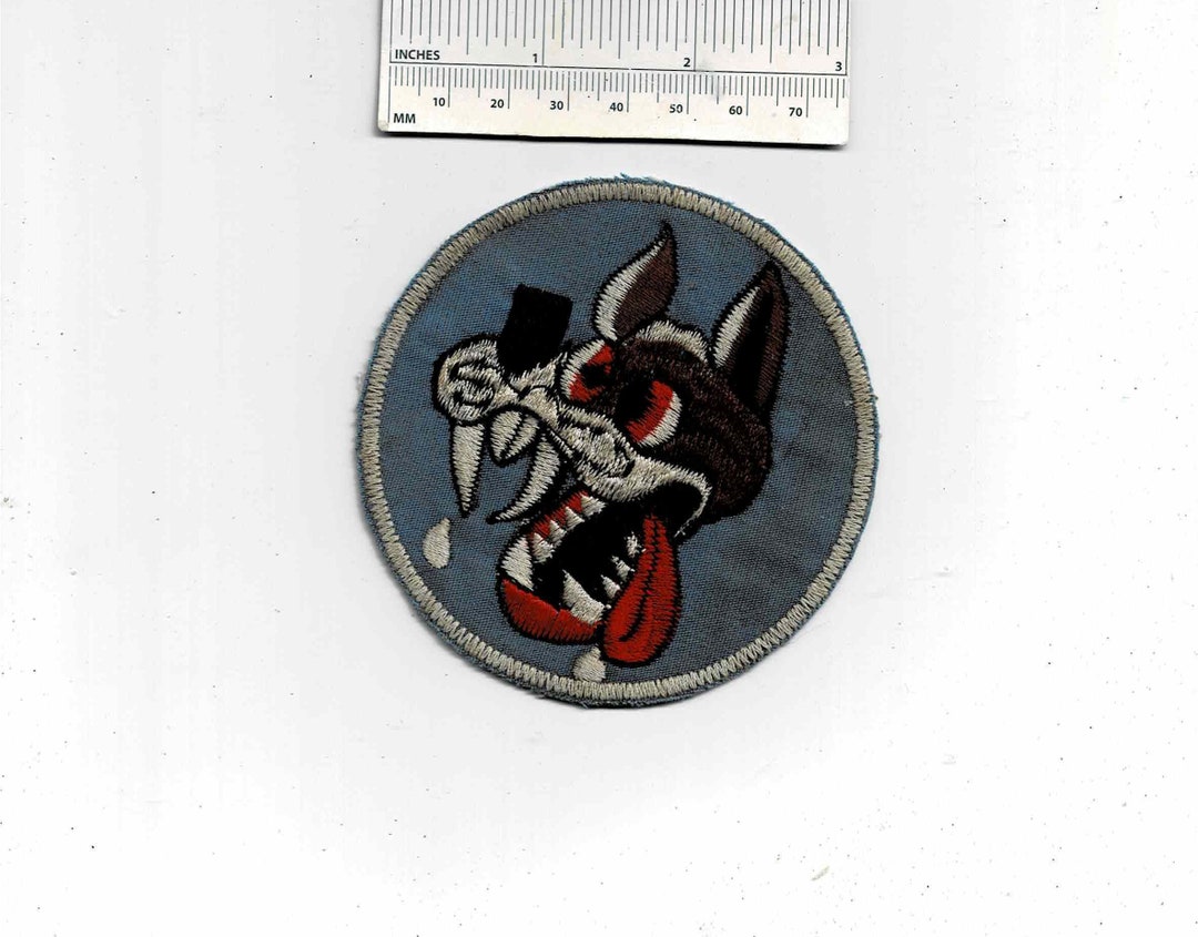 WW2 CRAZY WOLVES 32nd Air Operations Ops Squadron Usaaf Us Army Air ...