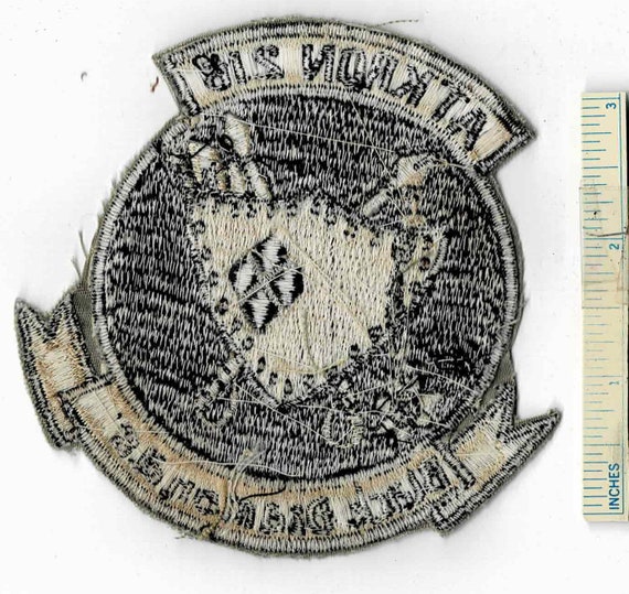 Large Vietnam War BLACK DIAMONDS Atkron 216 Fighter Jet Attack Squadron ...