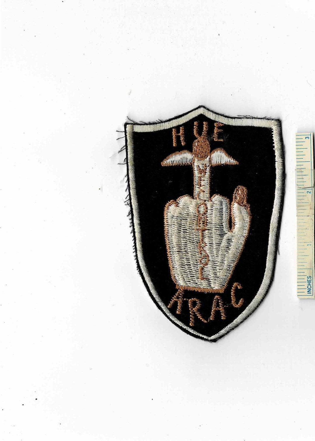 Large Vietnam War HUE - We Control - ARAC Air Traffic Control Shoulder ...