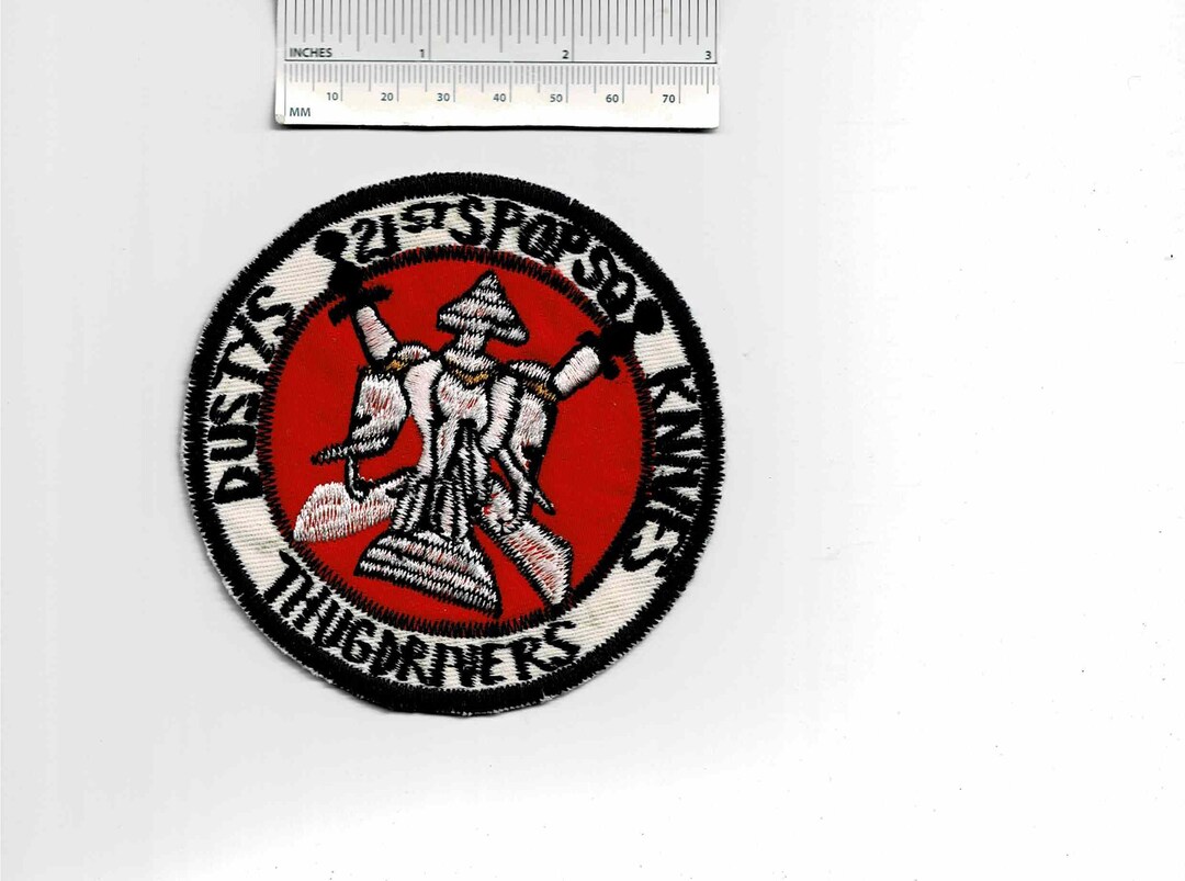 Vietnam War THUG DRIVERS Dusty's Knives 21st Spop Squadron Laos Us Army ...