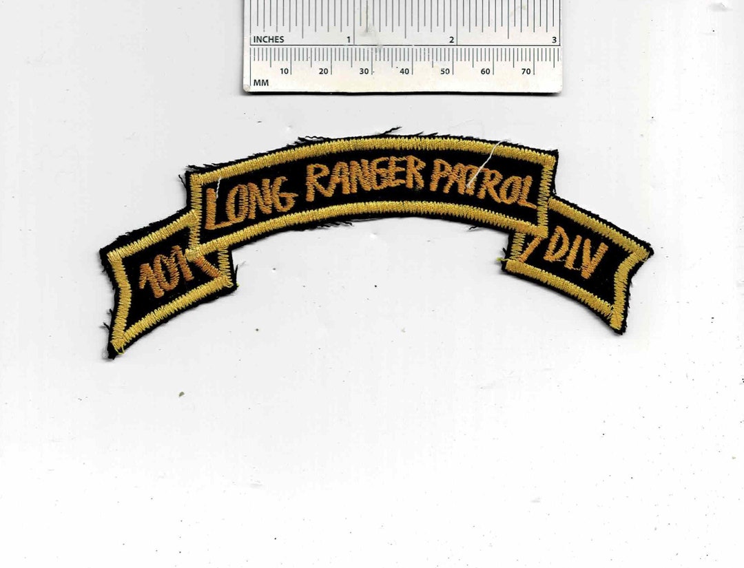 Vietnam War LRRP LONG RANGE Patrol 101st Airborne Div Tab Arc Recon ...