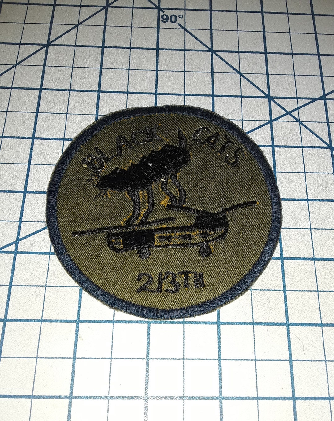 Vietnam War BLACK CATS 213th Assault Support Helicopter Co. Subdued ...