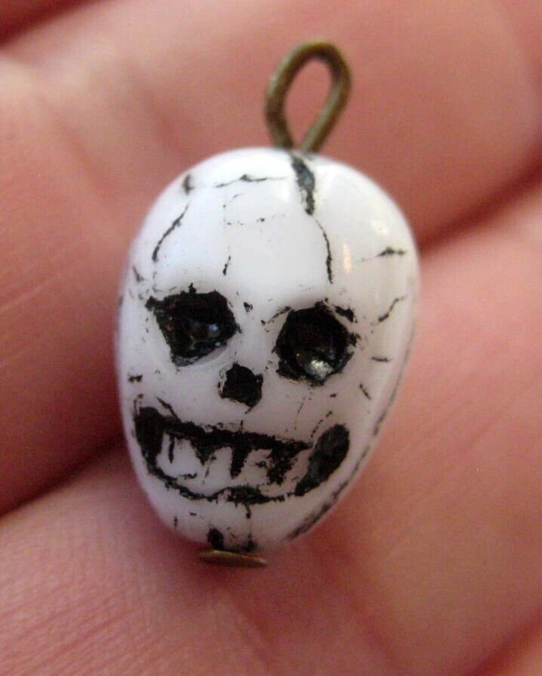 1940s Human Skull CRACKER JACK TOY Charm Vintage Antique Prize - Etsy